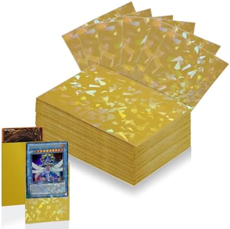 Amazon.com: 100 Count Blue Card Sleeves for Trading Cards, Perfect Fit ...