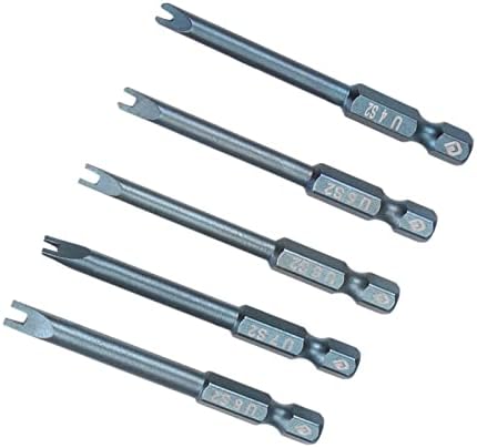 Kozelo Spanner Screwdriver Bit Set - [2.5 Inch x H1/4 x U4 U5 U6 U7 U8 ...