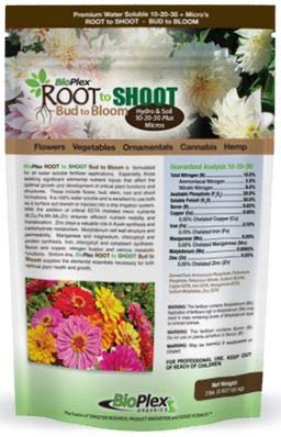 Amazon.com : BioPlex [Water Soluble] 10-20-30+Micro's Root-to-Shoot ...