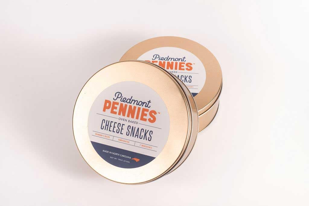 Amazon.com: Original Piedmont Pennies Cheese Crackers, 18 oz Gift Tin