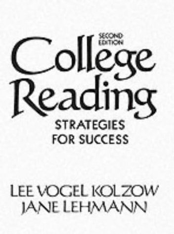 Amazon.com: College Reading: Strategies for Success (2nd Edition ...
