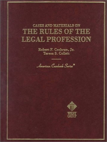 Amazon.com: Cases and Materials on the Rules of the Legal Profession ...