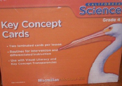 Key Concept Cards Grade 4 (California Science): McGraw-Hill ...