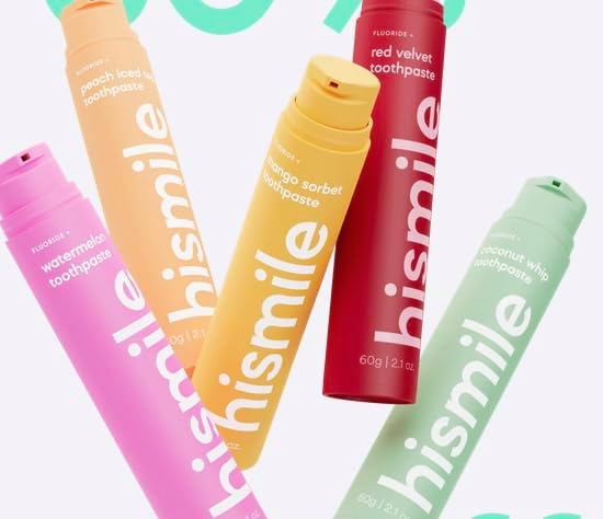 Amazon.com: Hismile Toothpaste Bundle Watermelon, Mango Sorbet, Peach ...