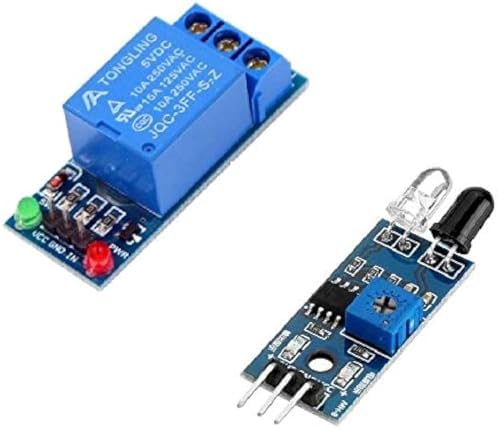COMBO IR Proximity Sensor 5V One Channel Relay Module Relay Switch with ...