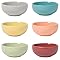 Amazon.com: Now Designs Leaf Ceramic Pinch Bowl Set, Mini Bowls for ...
