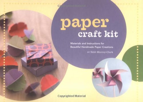 Amazon | Paper Craft Kit: Materials and Instructions for Beautiful ...