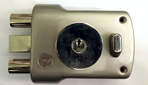 Godrej ULCT Tri Shaft 2C Deadbolt Rim Lock for Main Door, Auto Locking ...