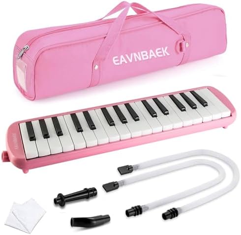Amazon.com: Eavnbaek 32 Keys Melodica Instrument, Soprano Melodica Air ...