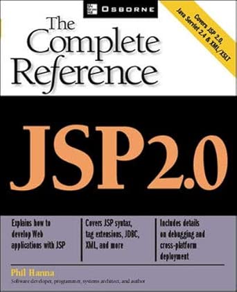 JSP 2.0: The Complete Reference, Second Edition: Hanna, Phillip ...