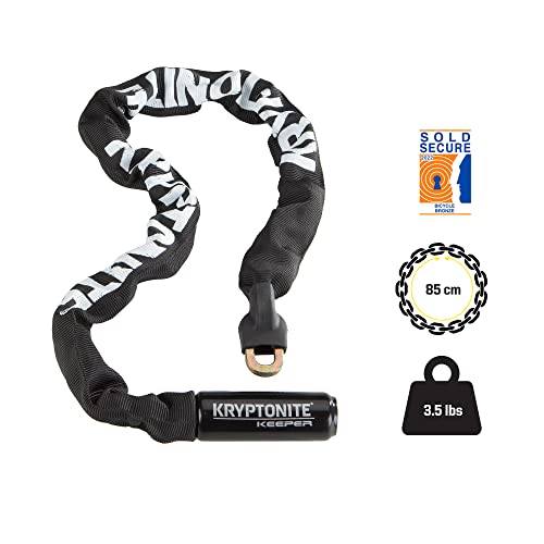 Kryptonite Keeper 785 Bike Chain Lock, 2.8 Feet Long Heavy Duty Anti ...