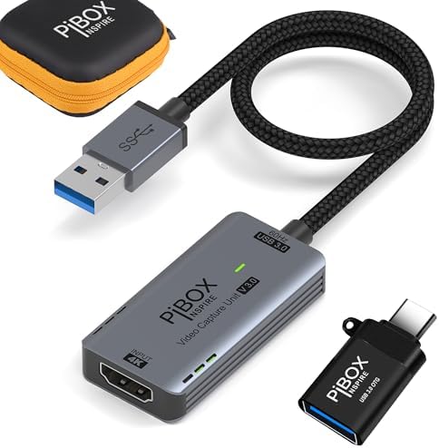 Amazon.com: Upgraded Video Capture Card Cable GEN 3 60 FPS, PiBOX INDIA ...