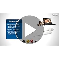 Elgato Video Capture – USB 2.0 Capture Card Device, Easy to Use, Convert Analog to Digital, with ...