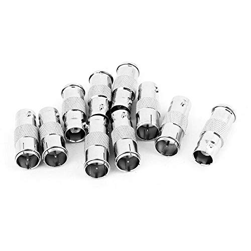 WHIZZO 2X(10pcs BNC Female Jack to Quick F Male Plug RF Coaxial ...