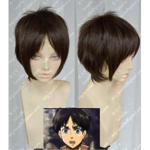 Amazon.com: Giant Ellen Yeager style costume Cosplay Wigs + Wig net of ...