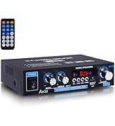 Amazon.com: WOOPKER AK45 Pro Amplifier Home Audio Stereo Receivers with ...