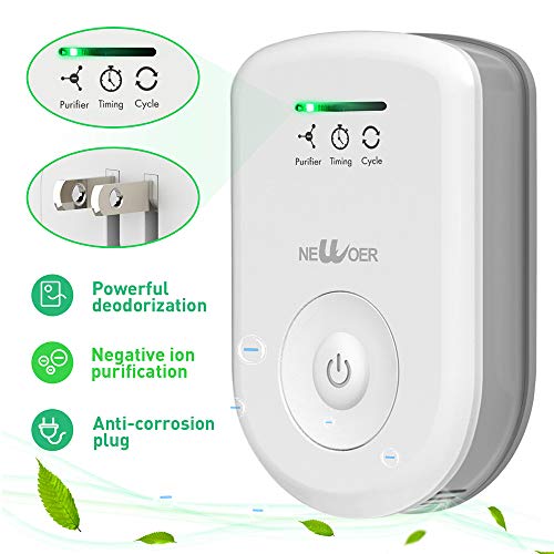 Newoer Air Purifier Mini Air Ionizer and Portable Ozone Generator 50mg ...