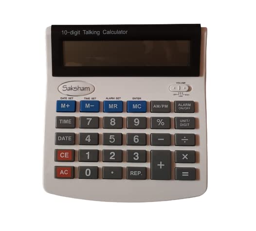 Harsh Enterprises 10 Digit Talking Calculator for Blind and Elderly ...