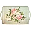 Amazon.com: Pimpernel Antique Roses Trays | Set of 2 | Large Handled ...