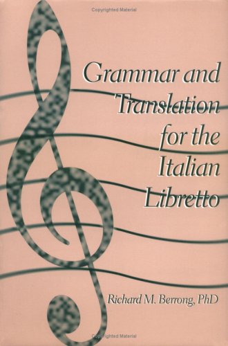 Amazon.com: Grammar and Translation for Italian Libretto (English and ...