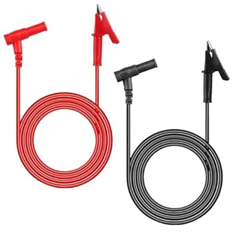 Electrical Test Cables, Multimeter Test Leads 4mm Banana Plug to ...