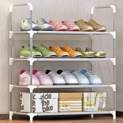 G-KAMP Multipurpose Portable Folding Shoe Racks for Home Organizers ...