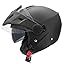 Zorax ZOR-629 Motorbike Open Face DVS Helmet With Removable Peak ECE ...