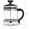 Amazon.com: Primula 4 Cup Classic Coffee Press, Chrome - 0.45 Liters ...