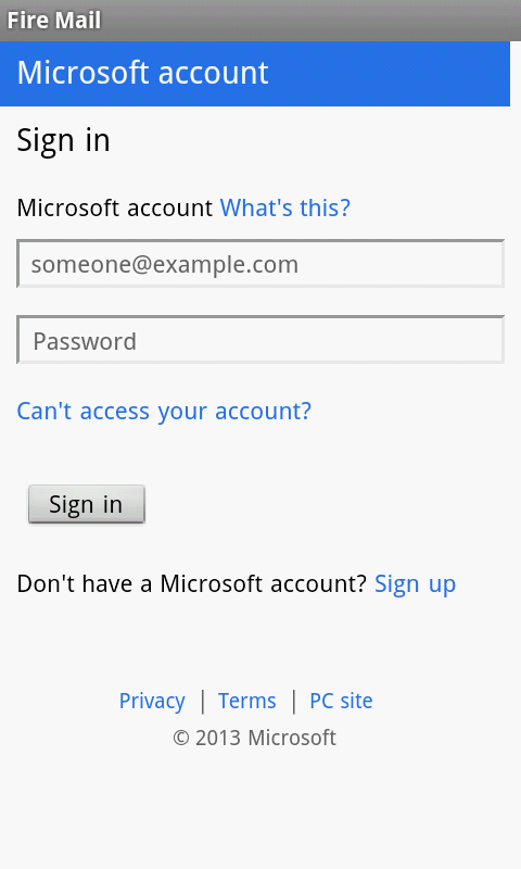 Firemail - Application sur Amazon Appstore