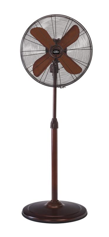 POLAR Gusty Rubbed Pedestal Fan - Bronze Finish | 400MM Classic Style ...