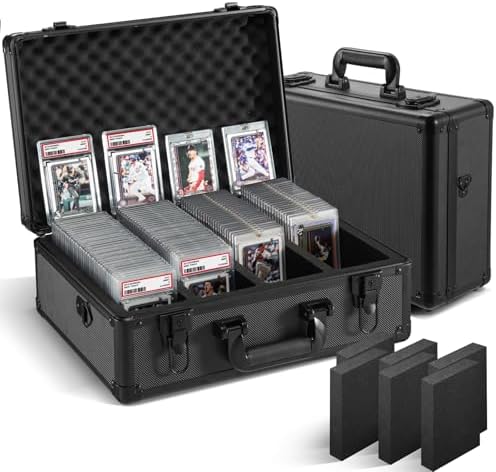 Amazon.com: Graded Card Storage Box, Trading Cards Slab Carrying Case ...