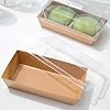 Amazon.com: Ocmoiy Paper Charcuterie Boxes with Clear Lids, 50 Pack ...
