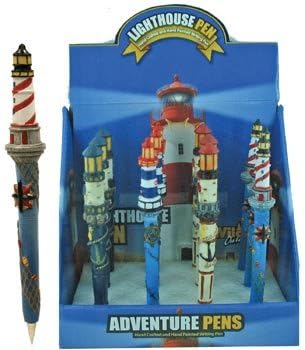 Amazon.com : Lighthouse Sculpture Collectible Ball-Point Pen ...