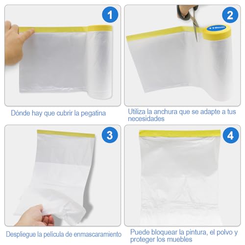 Plástico Protector Para Pintar - Ferreteria Y Herramientas