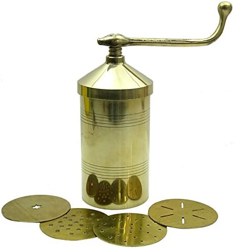 Amazon.com: Sev Sancha For Indian Snack/Murukku/Noodle Maker With 4 ...
