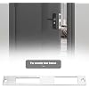 Micro Traders 1Pc Door Flat Strike Plate Stainless Steel Plate 172mm x ...