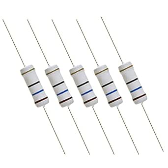 Jutagoss 40 Pcs 16 Ohm Resistor Axial Lead 3W 5%,Tolerance Metal Oxide ...