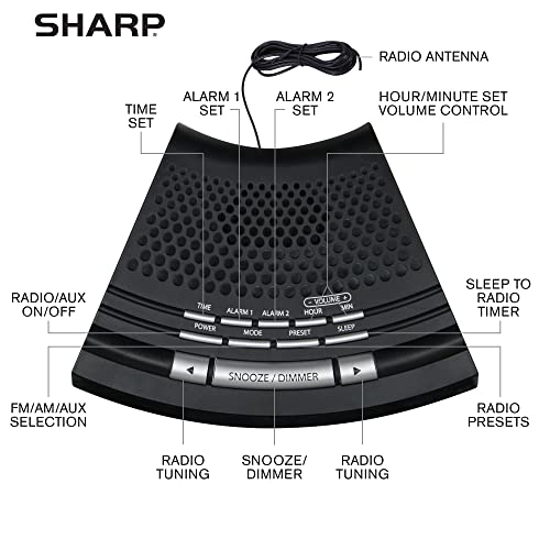 The 12 Best SHARP Clock Radios of 2025 [Verified] - Cherry Picks