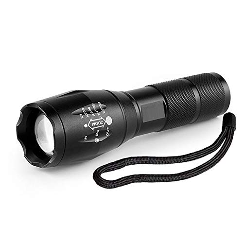 MZ Small Sun T6 (ZOOMABLE LED Metal Torch) 5 Modes Flashlight, Super ...