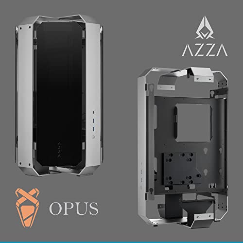 AZZA Opus 809 ATX Case - Dual Orientation - CNC-Milled Aluminum - 4 ...