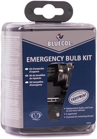 AA Compact Universal Car Bulb/Fuse Kit AA0552 - Includes Popular ...