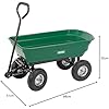 Draper 22x96x51cm Garden Tipper Cart - Heavy Duty Gardening Trolley ...