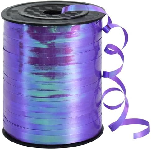 Amazon.com : BEISHIDA 500 Yards Dark Purple Ribbons Balloon String 5mm ...