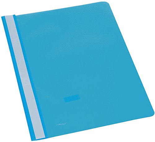 Schnellhefter DIN A4 Kunststoff Sichthefter Schul-Hefter hellblau ...