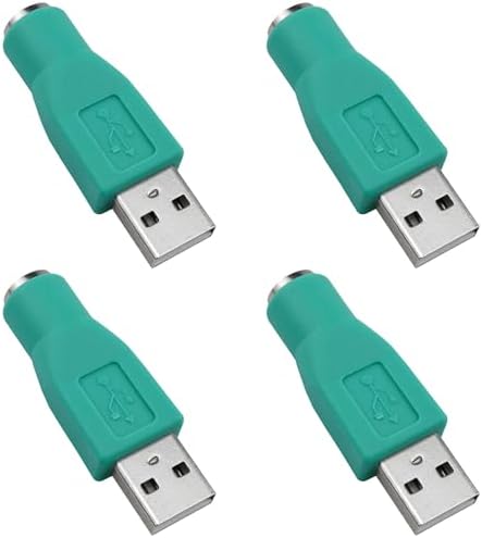Amazon.com: Dsjnf USB to PS2 Adapter PS/2 Female to USB Male Converter ...