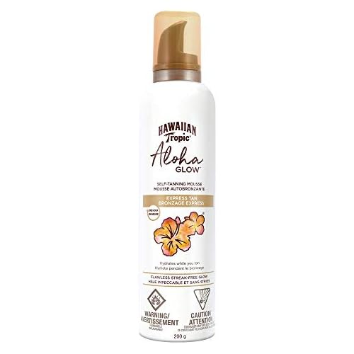 Hawaiian Tropic Aloha Glow Self-Tanning Mousse Express Tan, Sunless ...