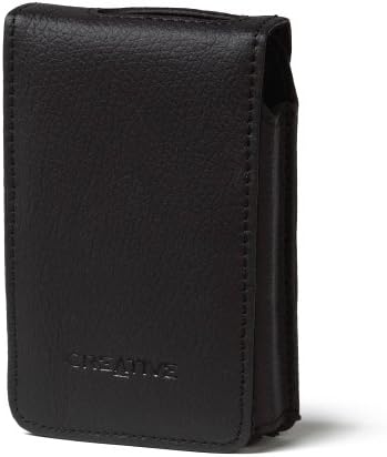Amazon.com: Creative Zen Vision:M Leather Pouch - Black Carrying Case ...
