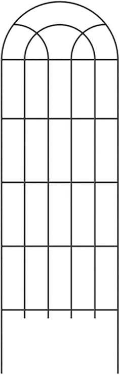 Amazon.com : BestNest Panacea 88733 Classic Garden Trellises, Black, 72 ...
