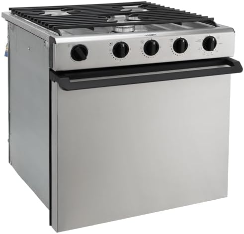 Amazon.com: RecPro RV Stove Gas Range 21" Tall | 6500 and 8000 BTU ...