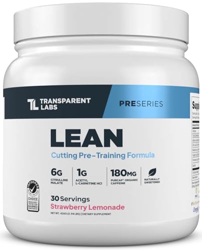 Transparent Labs Lean Pre-Workout Body Recomposition Powder Review: The ...